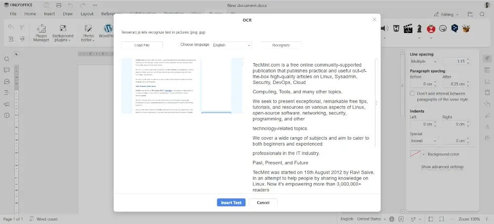 Top Five Open-Source OCR Tools for Linux in 2025